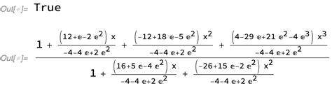 calculus and analysis two points padé approximant mathematica stack