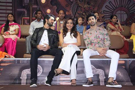 Aashim Gulati Neha Sharma Aditya Seal At The Promotion Of Film Tum