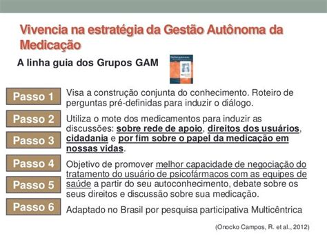 A Estratégia Da Gestão Autônoma Da Medicação
