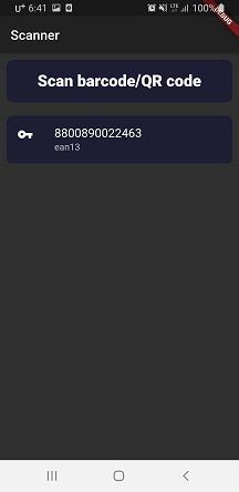 GitHub SeokbyeongChae Flutter Barcode Testcode