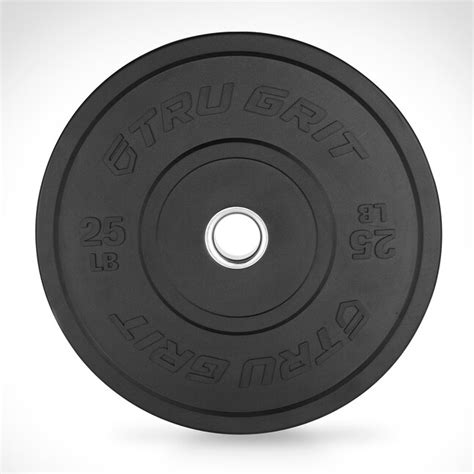 Tru Grit Fitness Tru Grit Fitness Phantom Bumper Plate 25lb Pair In The