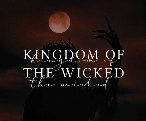 Pin Em Lit Kingdom Of The Wicked