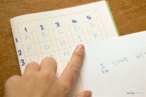 A Polybius Square In Action Square Cryptography Info