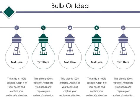 Bulb Or Idea Ppt Powerpoint Presentation Infographic Template Ideas