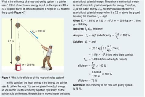 Efficiency And Power Grade 11 Physics