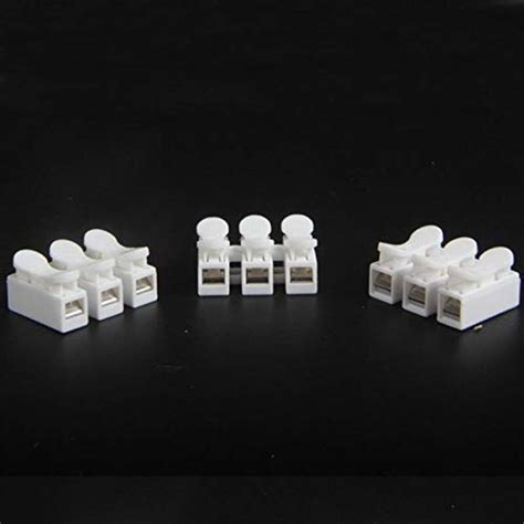 Buy 30pcs Ch 3 Wire Connector Terminal 3 Push Wire Terminal Block Quick