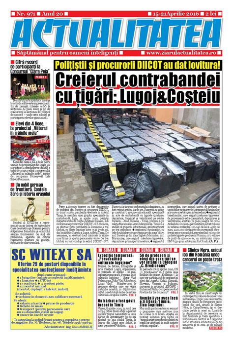 Actualitatea 971 By Nicolae Silade Issuu