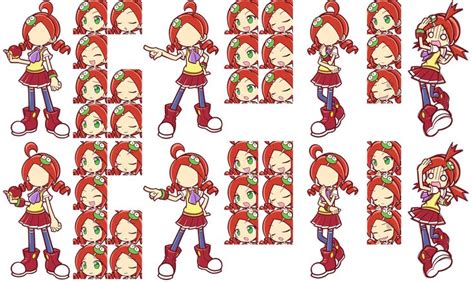 The Spriters Resource Full Sheet View Puyo Puyo Tetris 2 Ringo