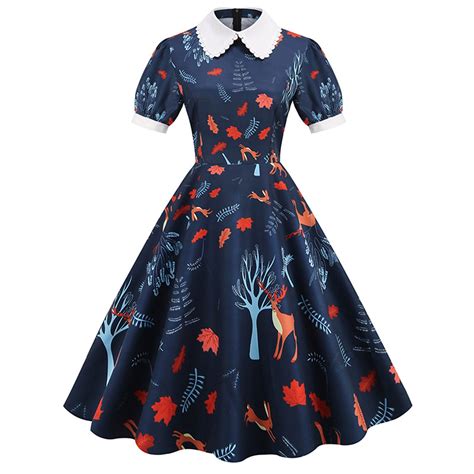 Levmjia Womens Dresses Skirts Plus Size Sale Casual Women Printing
