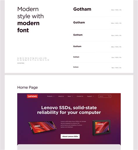 UPQODE Web Design For Storage Technology Company Lenovo SSDs