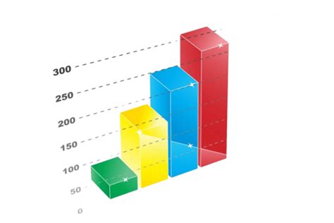 Statistics Increase Graph Illustration Vector Increase Graph