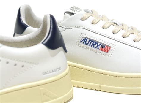 AUTRY DALLAS LOW NW05 LEATHER WHITE SPACE