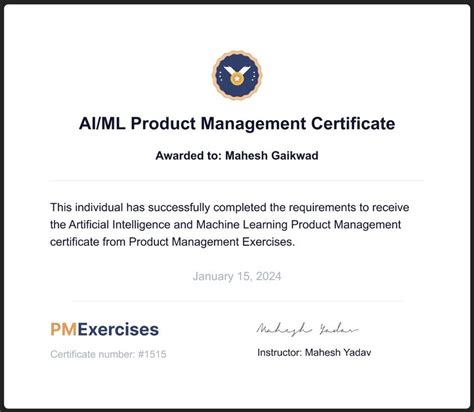 Mahesh Gaikwad On Linkedin Ai Ml Productmanagement Pmexercises