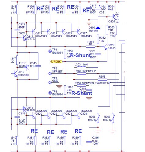 Evens Audio Re ควรอยู่ที่ขา E ของทรานซิสเตอร์ทุกกรณีถ้าจะใส่ตัวต้านทานจุดนี้เพื่อชดเชยกระแส