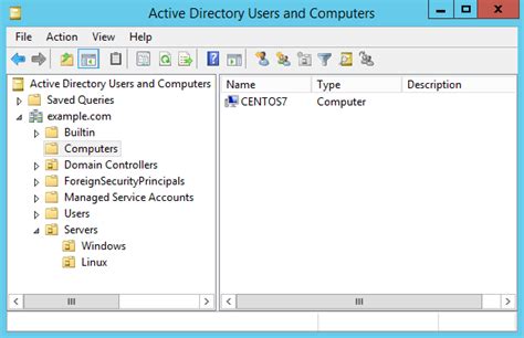 how to join centos linux to an active directory domain