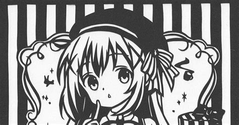 切り絵 チノちゃん 切り絵 狼犬のイラスト Pixiv