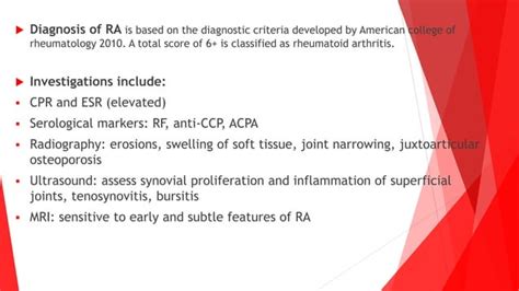 Differential Diagnosis Of Musculoskeletal Involvement In Rheumatoid