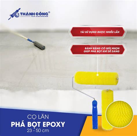 Rulo Gai Phá Bọt Khí Sơn Epoxy Pro 09425512889