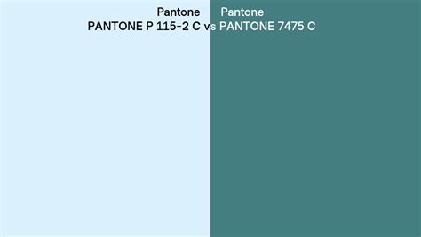 Pantone P 115 2 C Vs PANTONE 7475 C Side By Side Comparison