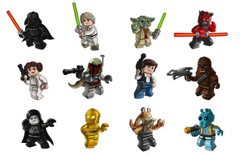 Star Wars Minifigures The Brothers Brick The Brothers Brick
