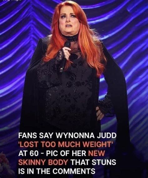 Wynonna Judd 60 Shows Off Slim Look—fans Say Shes ‘lost Too Much
