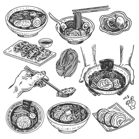 Ramen Bowl Illustrations Royalty Free Vector Graphics And Clip Art Istock