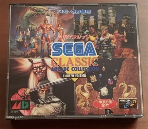 Sega Classic Arcade Collection Jap Mega Cd Japonais Street Of Rage