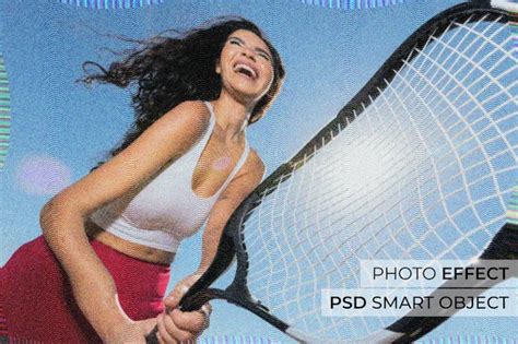 Premium Psd Tv Flicker Photo Effect