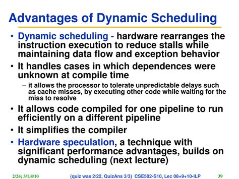 Ppt Cse Graduate Computer Architecture Lec Instruction