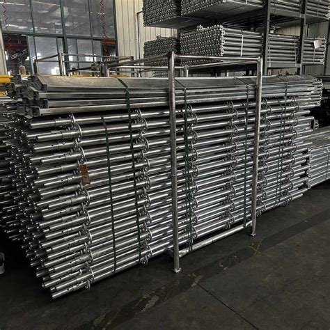 Layher Ringlock Scaffolding System For Sale Metal Andamio Construction All Round Galvanized