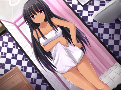 Papel De Parede Anime Meninas Anime Desenho Animado Cabelo Preto