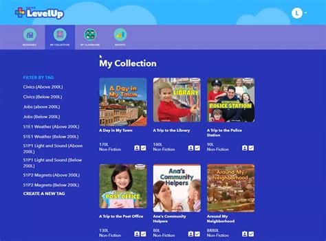Adaptive Reading Platform Levelup Reader