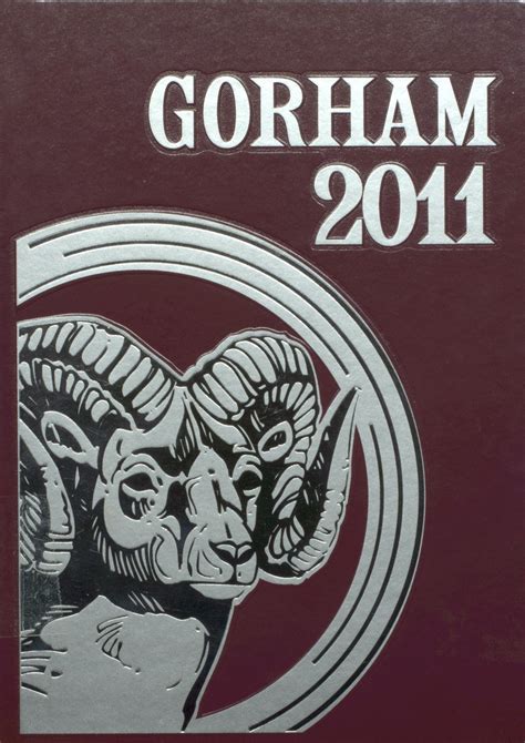 2011 Yearbook From Gorham High School From Gorham Maine For Sale