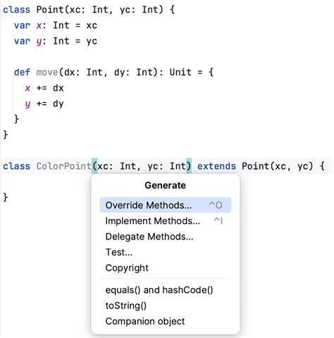 Scala Features Intellij Idea Documentation