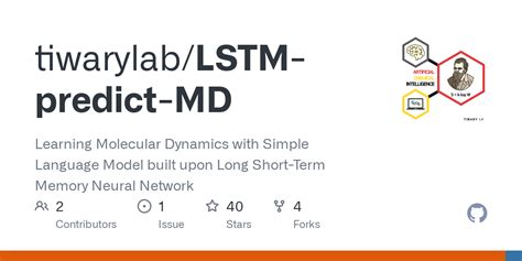 GitHub Tiwarylab LSTM Predict MD Learning Molecular Dynamics With Simple Language Model Built