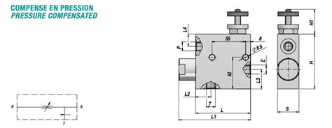 Régulateur De Débit Hydraulique 1 2