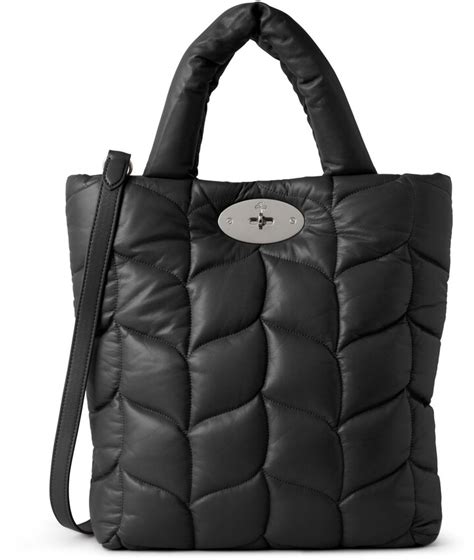 Mulberry Big Softie Black Pillow Effect Nappa Leather Shopstyle