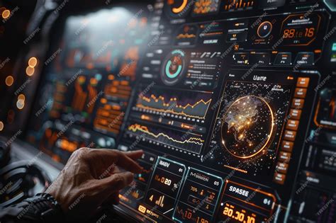 Comprehensive Business And Marketing Strategy Dashboard Realtime Data Analysis On Virtual Screen