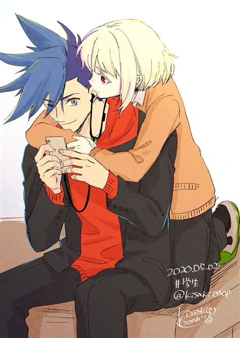 Lio Fotia And Galo Thymos Promare Drawn By Kisekisaki Danbooru