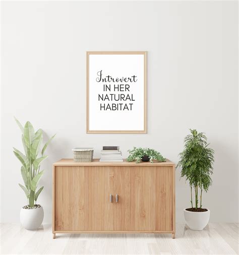 Introvert Wall Art Introvert T For Introvert Home Decor Bedroom