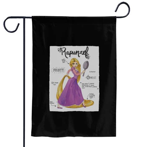 Disney Tangled Rapunzel Fashion Callouts House Flags Id 22733030 By