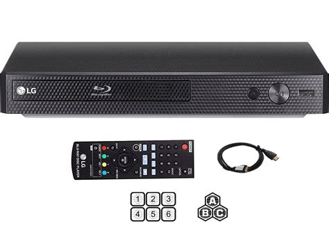 LG BP 250 Region Free Blu Ray Player Multi Region Smart 110 240 Volts