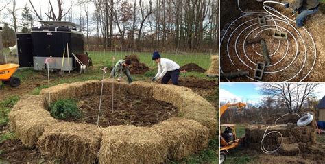 How To Build A Compost Heating System Home Design Garden