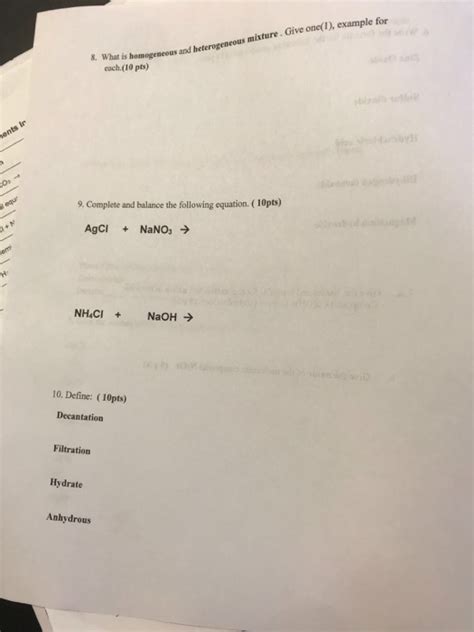 Solved Name Section ID Date General Chemistry Lab Chegg