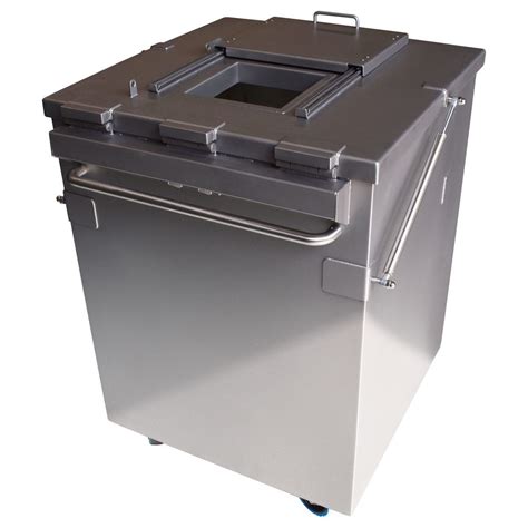 Radioactive Waste Container LS Nuclear Shields Stainless Steel Shielded Security