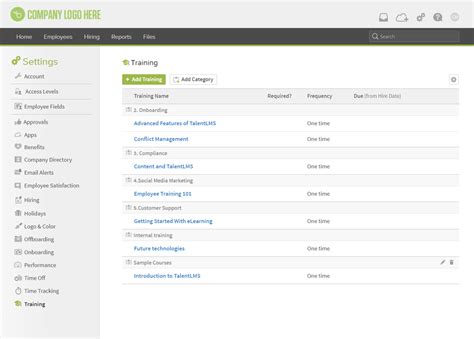 Bamboohr Talentlms Integration For Elearning Talentlms