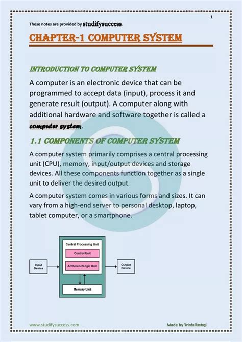 Computer Computer Science Stuvia Us