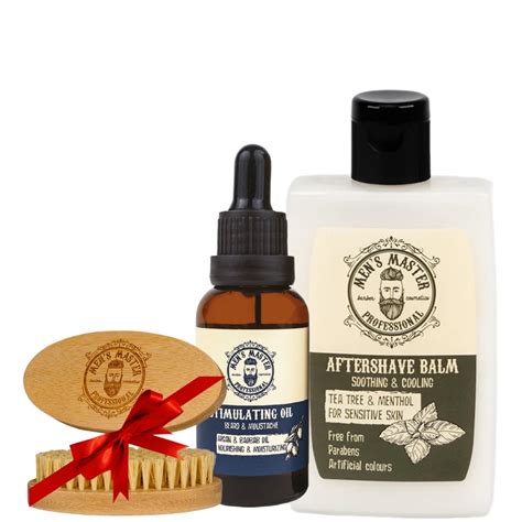 Men S Master Complete Set To Thicken And Care For Beard And Mustache