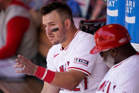 Mike Trout Is Healthy And Producing That Hasnt Been Enough For The