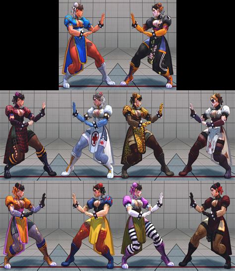 Chun Li Sexy Cleavage V3 Mod Usf4 By Somebody2978 On Deviantart